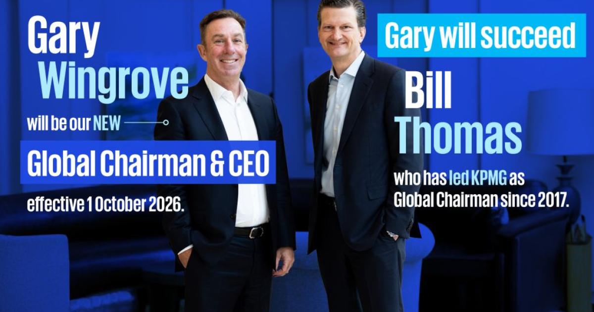 Ο Gary Wingrove νέος Global Chairman και CEO της KPMG International | ΕΦΣΥΝ